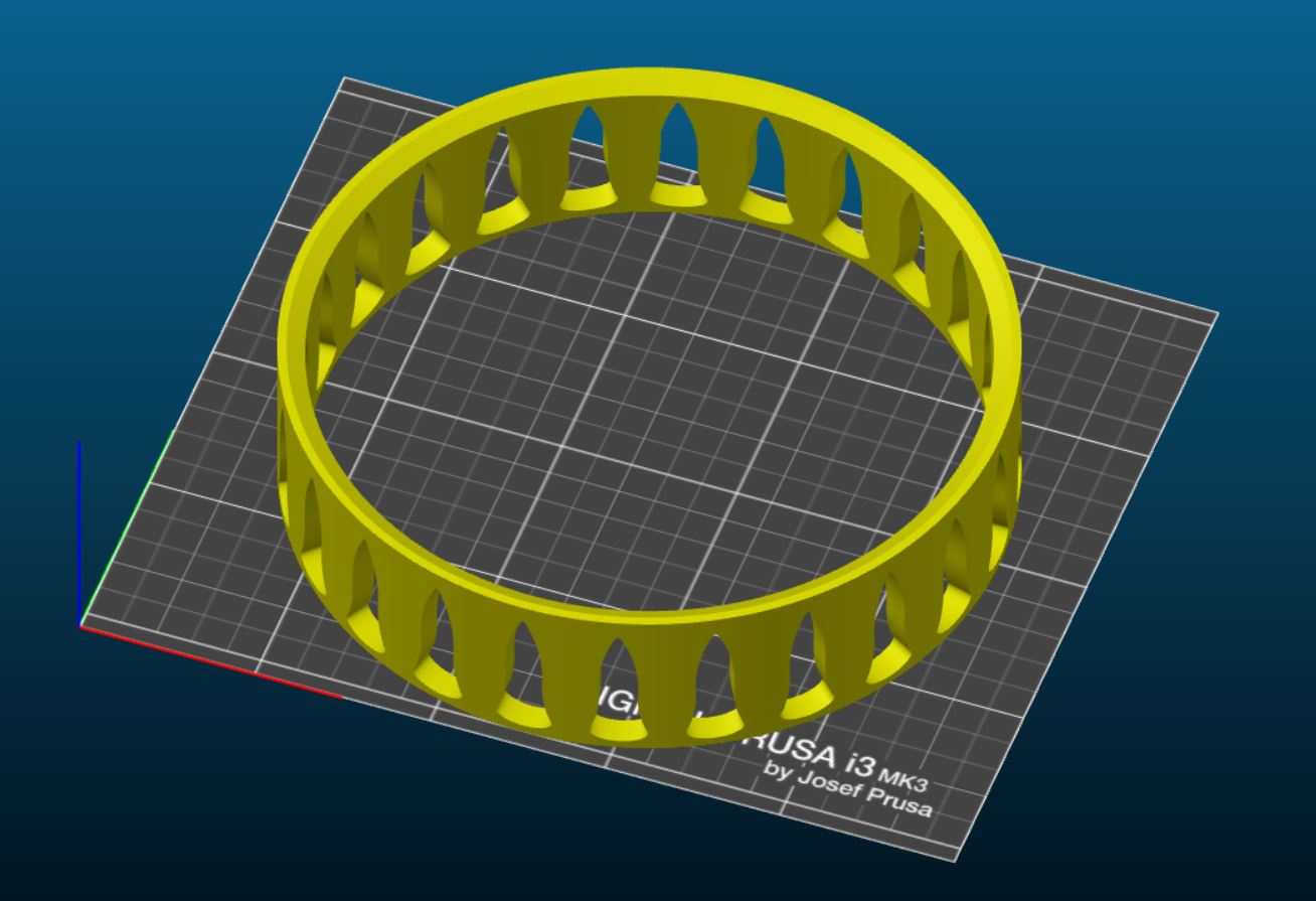 Exercise ball stand by Stefan | Download free STL model | Printables.com