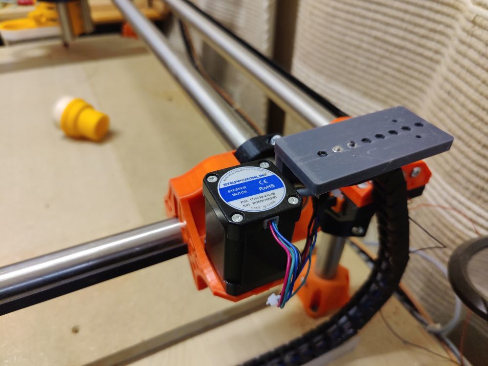 Drag-chain mount assist for MPCNC Primo 25mm Edition by arminth ...