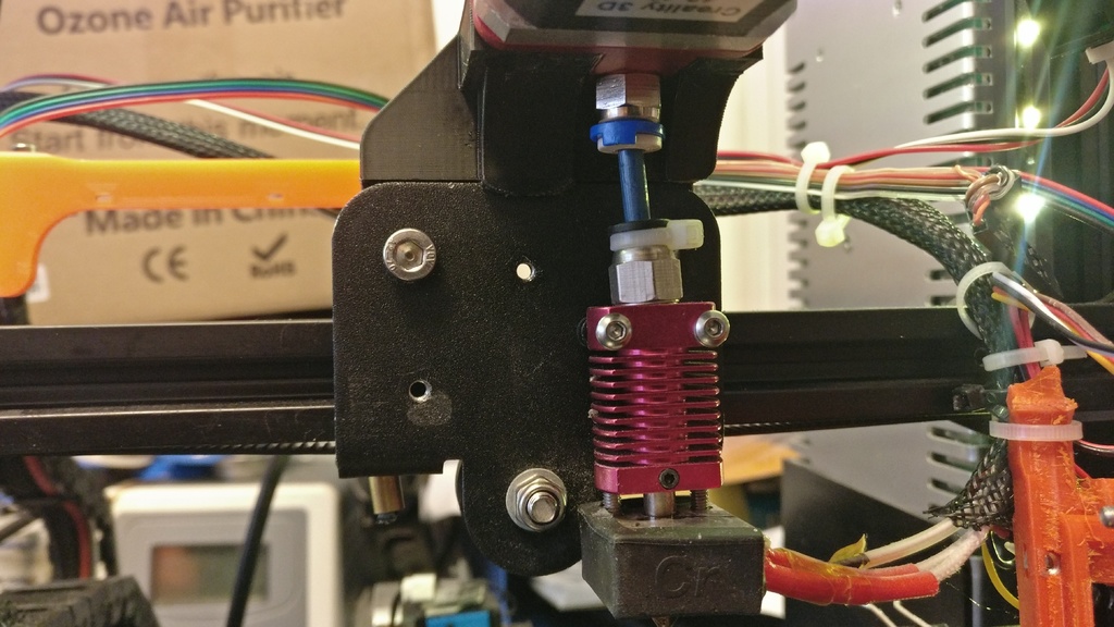 Ender 3 Direct Extruder mount for dual geared Extruder (CR10-S pro ...
