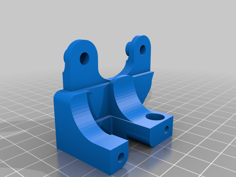 Ender 3 Direct Extruder mount for dual geared Extruder (CR10-S pro ...
