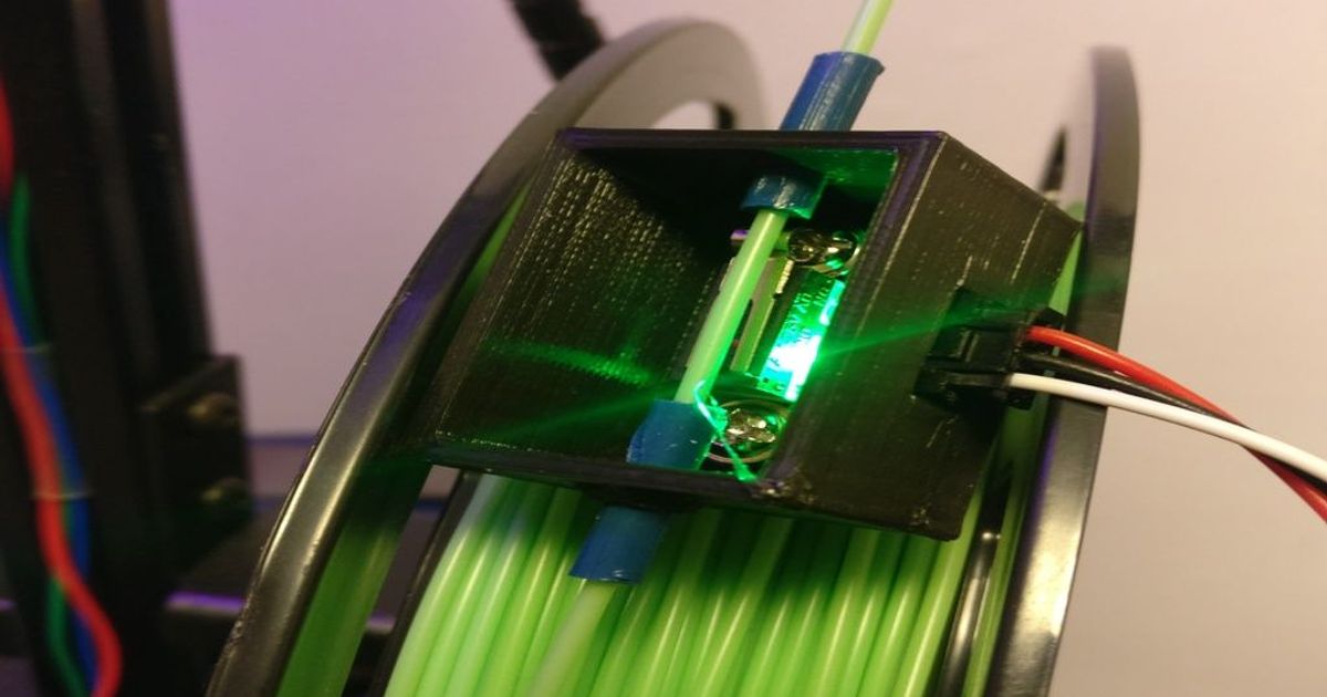 Filament runout sensor with cheap endstop switch Aliexpress by arminth ...