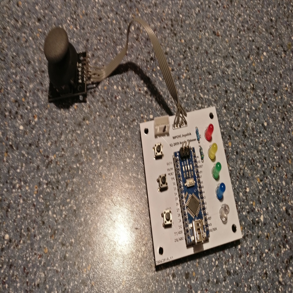 Manual Joystick controller for MPCNC by arminth | Download free STL ...