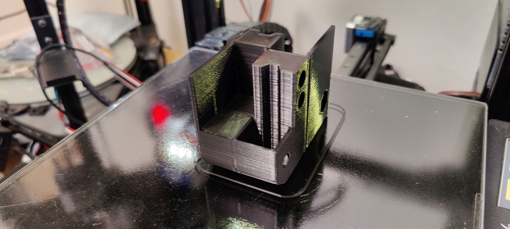 Heatbed carriage adapter Ender 3 (new Version, not pro) for linear Y ...