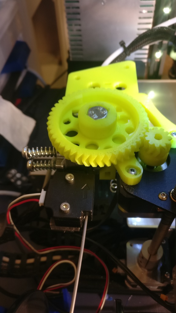 Guidler with filament-sensor-mount for Greg's Wade's Geared Extruder by ...