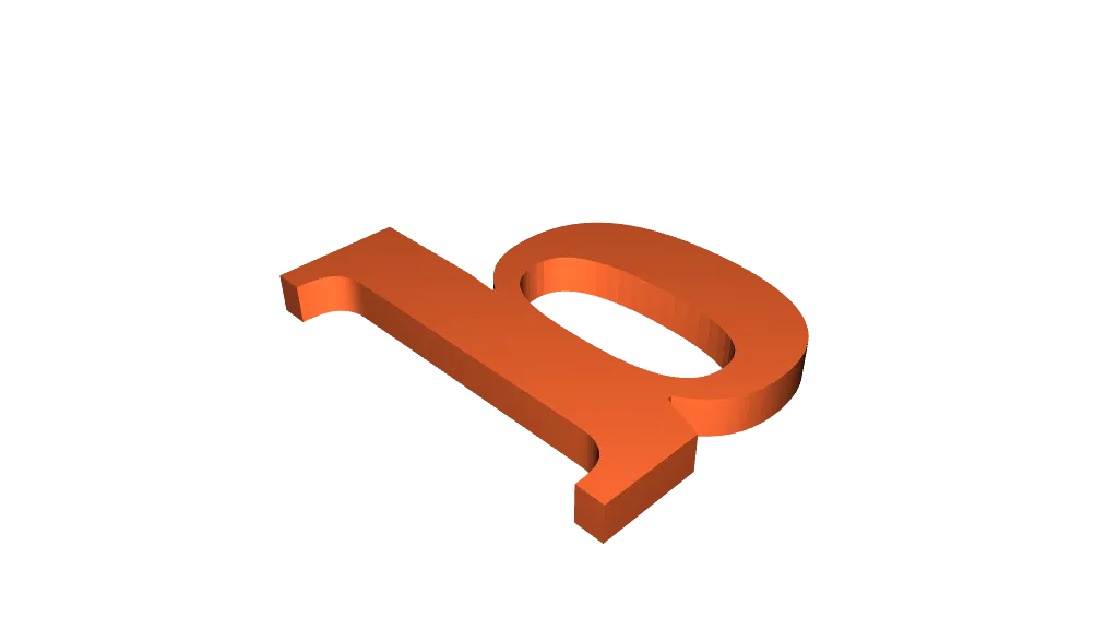 b by Alphabet | Download free STL model | Printables.com