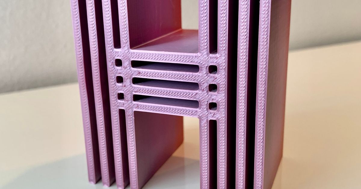 Decorative Block Initial 'H' by Art G | Download free STL model ...