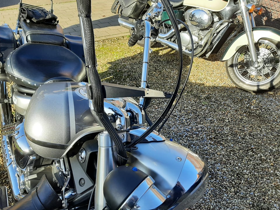 Luggage holder for motorcycle by FLAM3S | Download free STL model ...