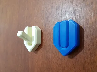 Print in Place Push and Pop Hook by ThatGuyRico | Download free STL ...