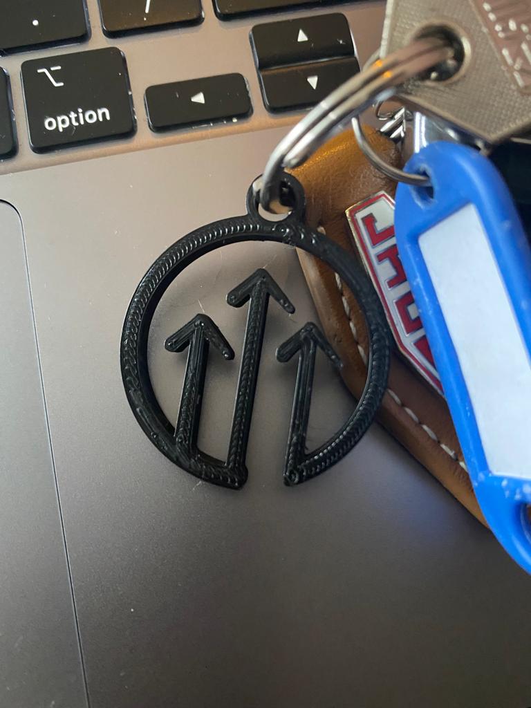keychain logo people inside by Sem04 | Download free STL model ...