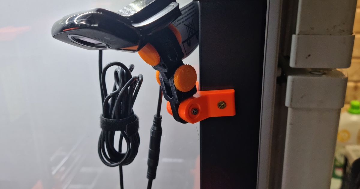 Remix of Ikea Lack enclosure attachment for universal T-slot camera ...
