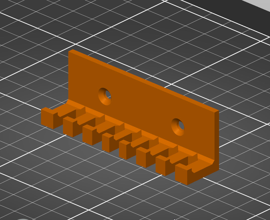 Cable Hanger by Poobza | Download free STL model | Printables.com