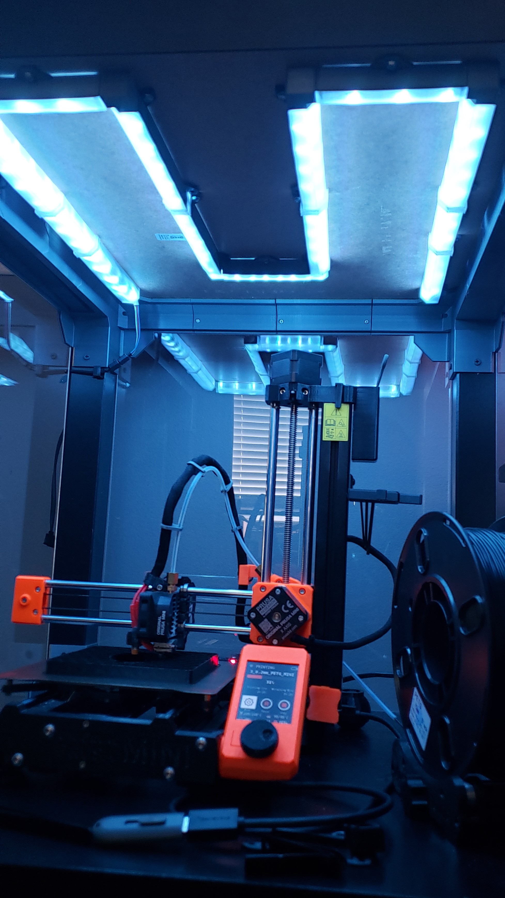 LED diffuser for Lack addition with spacer and connectors by ...