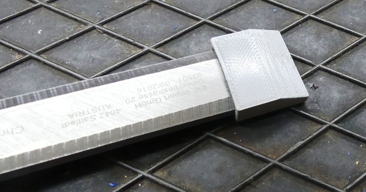 Chisel Blade Protectors by werz 99 | Download free STL model ...