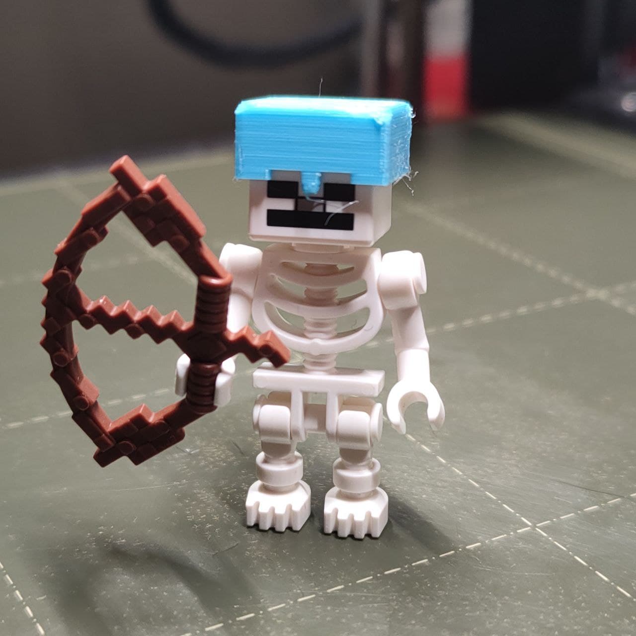 Lego Minecraft helmet by Madzialke | Download free STL model ...