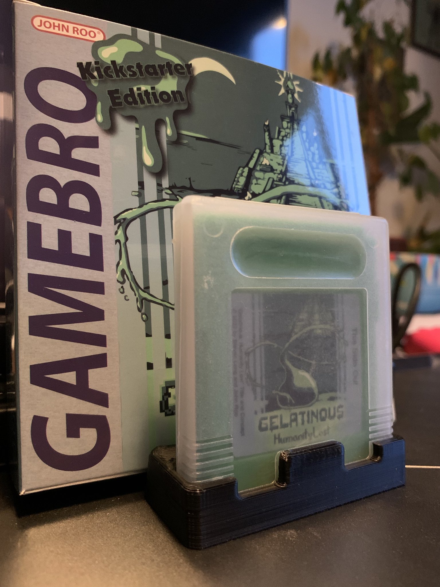 GameBoy (+Advance) cartridge display stand (minimal design) by ...