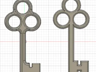 Skeleton Keys by uamo | Download free STL model | Printables.com