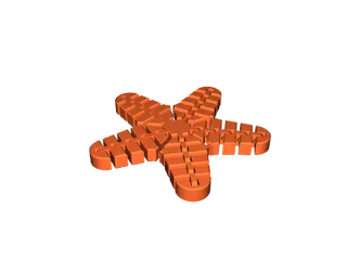 Flexi Starfish by Stone Pestle | Download free STL model | Printables.com