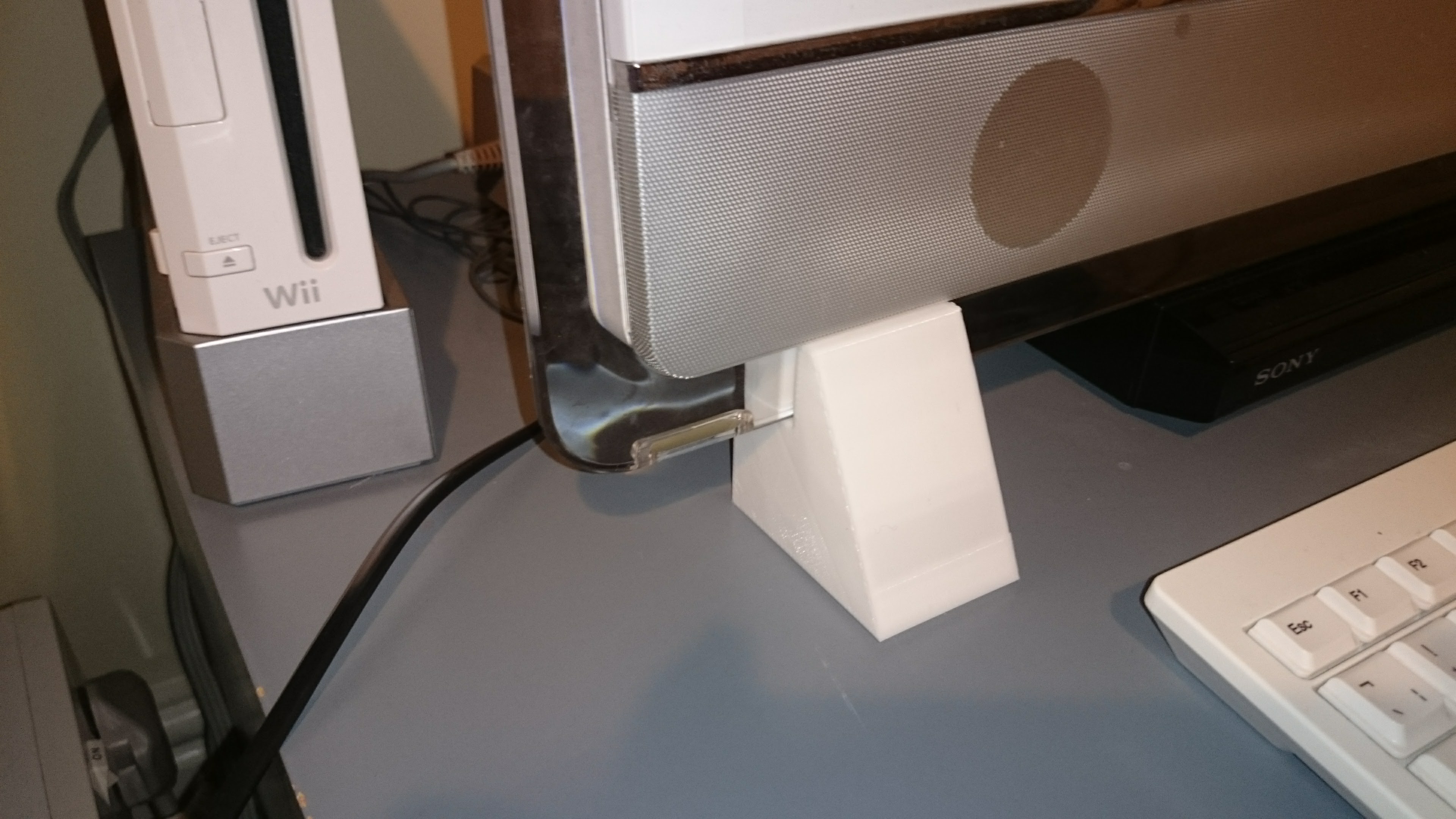 Computer Screen Feet by Ricardo | Download free STL model | Printables.com