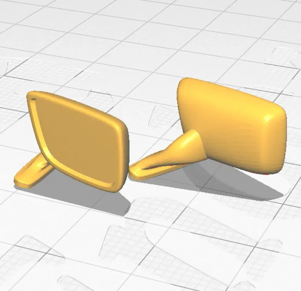 rc car mirror by Lemsko | Download free STL model | Printables.com