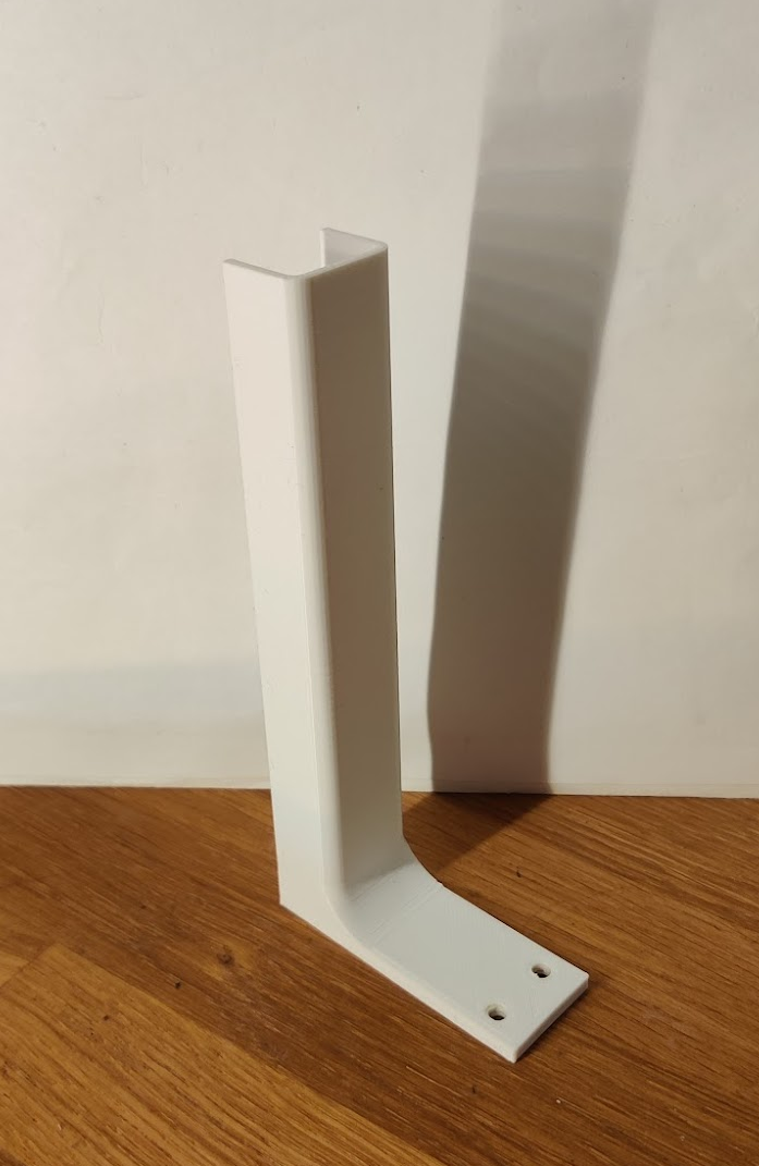 Desk mounted cabel channel by Axels01 | Download free STL model ...