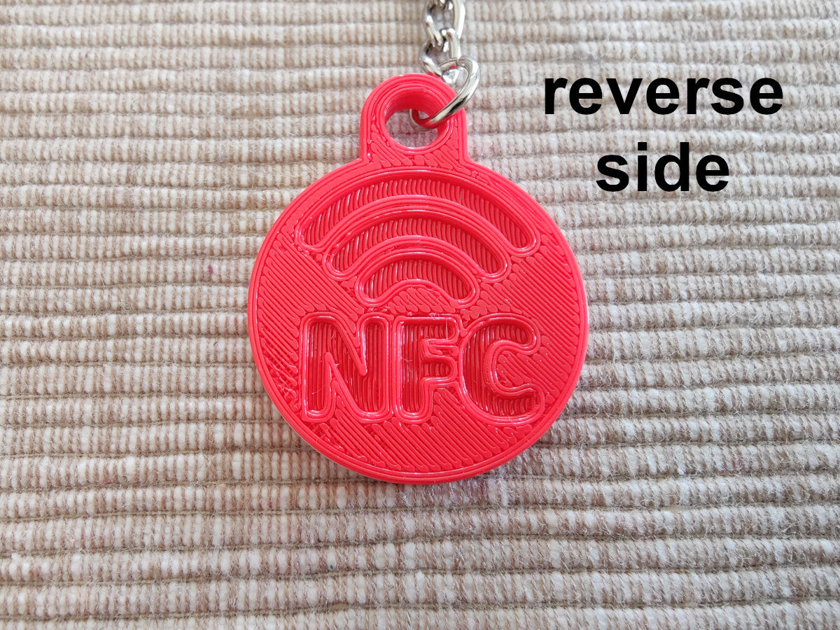 Blood Type Keychain with NFC Tag por PhilippHee | Descargar modelo STL ...