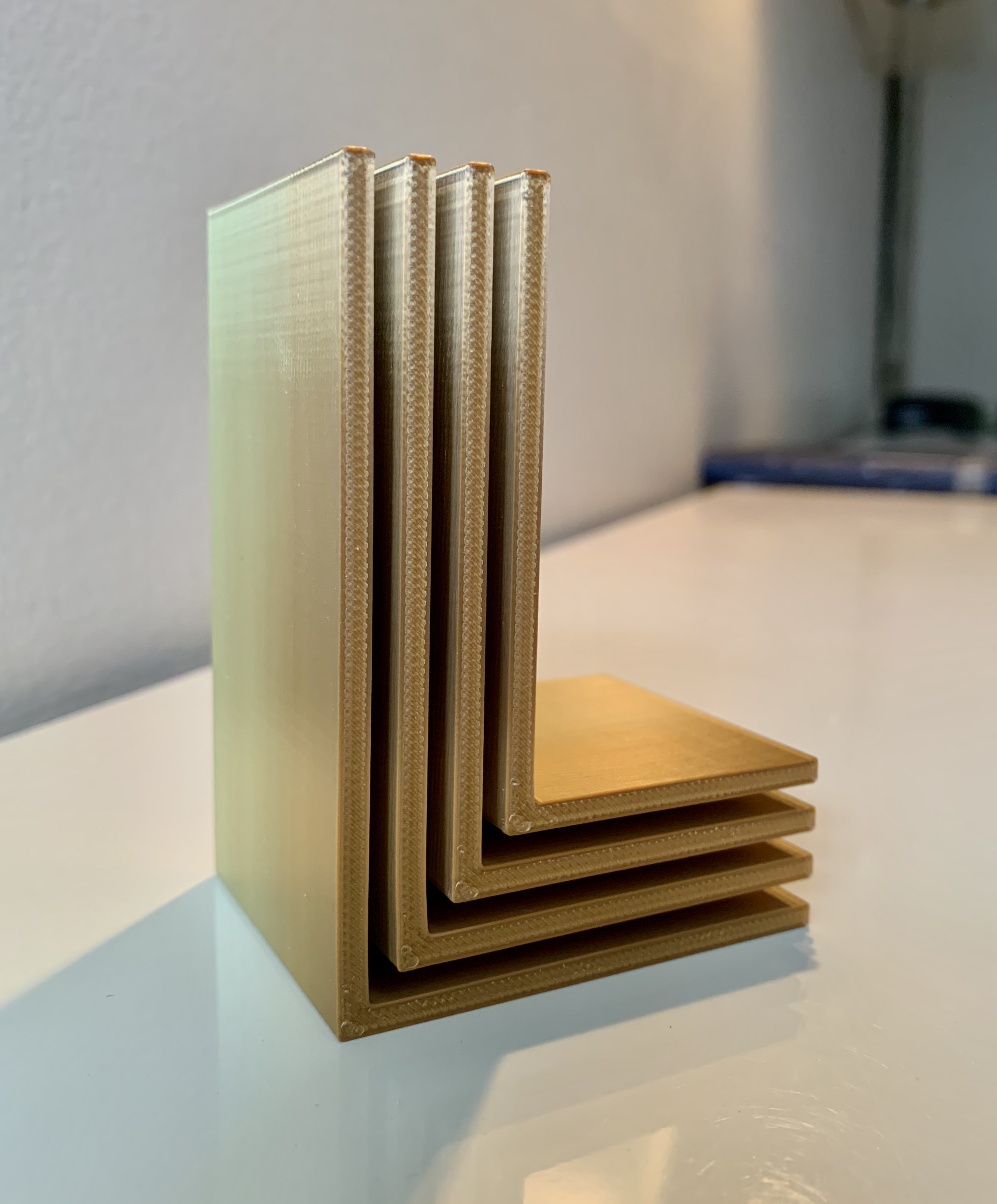 Decorative Block Initial 'L' by Art G | Download free STL model ...
