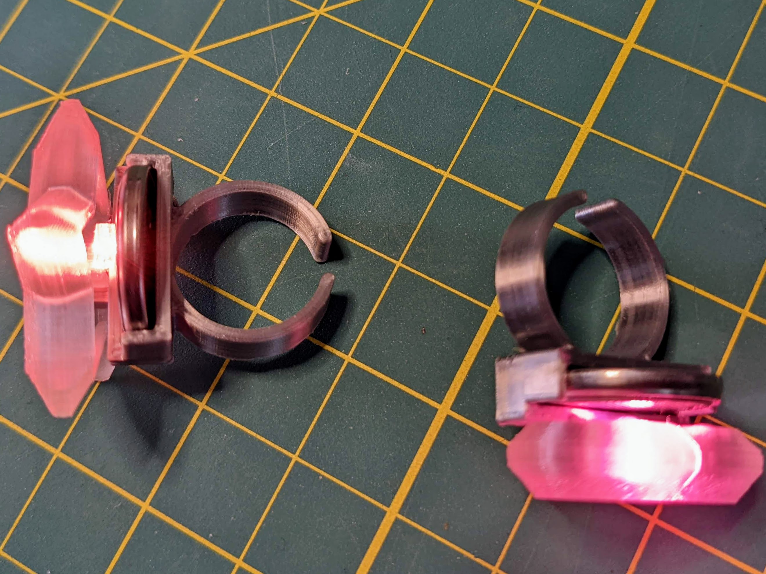 Illuminated Bling Ring with CR2032 by GeekMomProjects | Download free ...