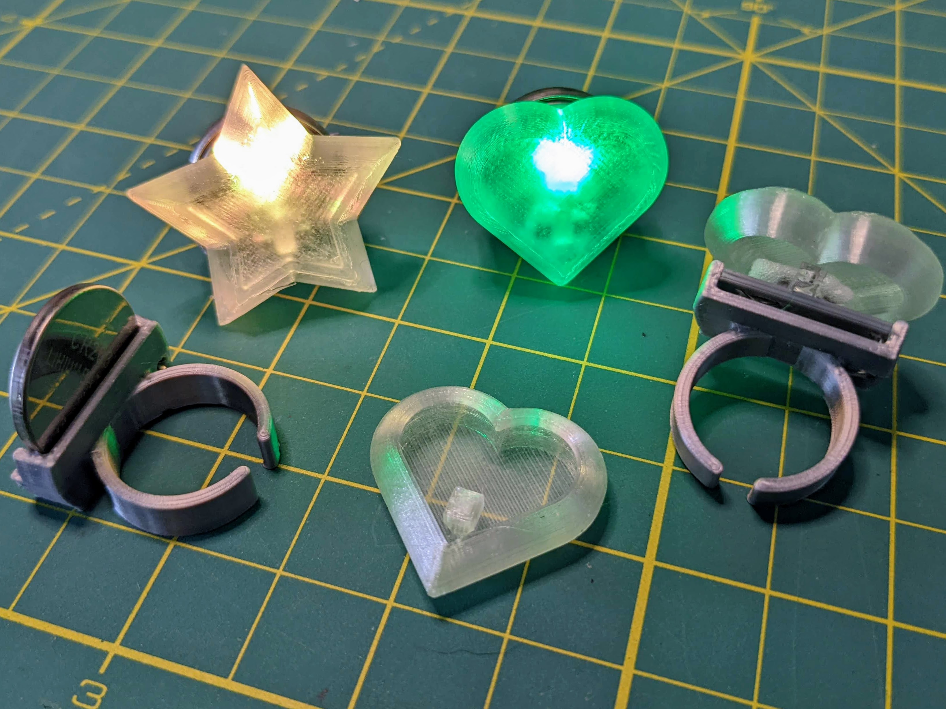 Illuminated Bling Ring with CR2032 by GeekMomProjects | Download free ...