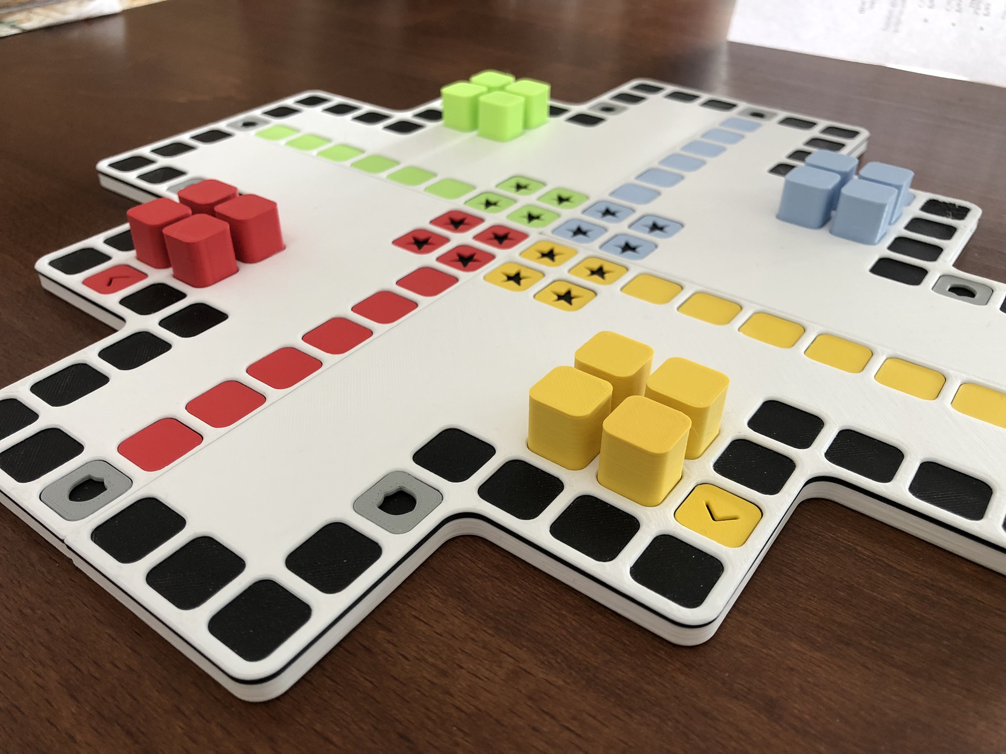 Pachisi the ancient board game by Peter Varadi | Download free STL ...