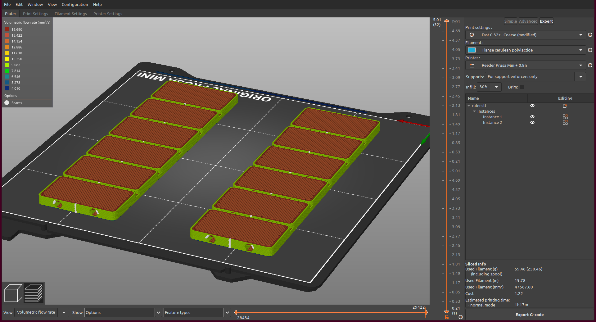 Segmented Ruler by Jérémy Reeder | Download free STL model | Printables.com