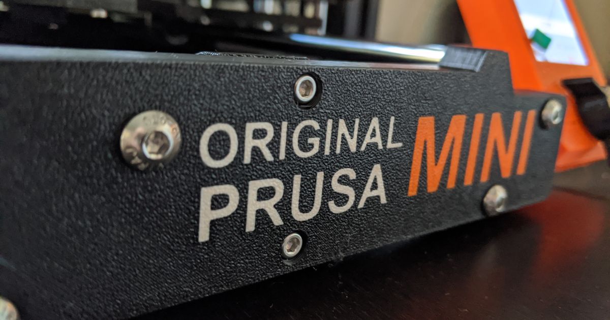 Prusa Mini Multicolor Front Y-Plate by TheNore | Download free STL ...