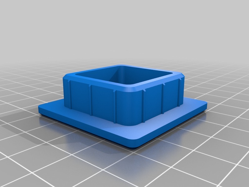 Square Tube Plugs by Modisch Fabrications | Download free STL model ...