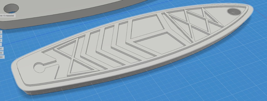 SUP surfboard by Modisch Fabrications | Download free STL model ...
