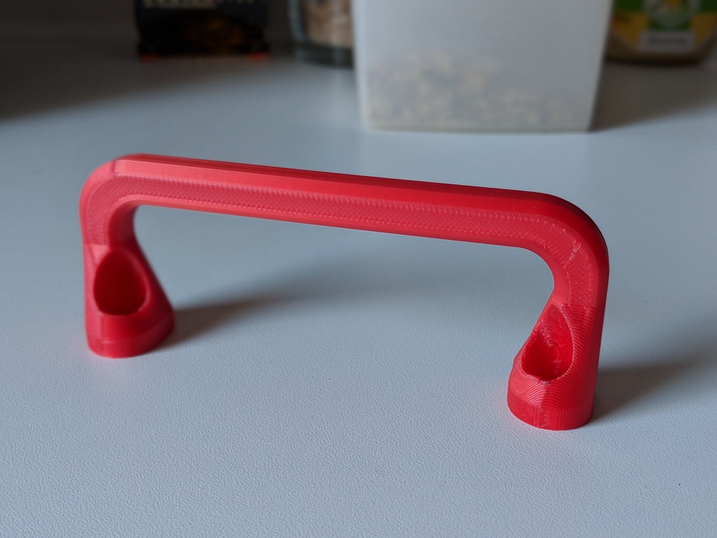 Basic Handle (100 mm) by Modisch Fabrications | Download free STL model ...