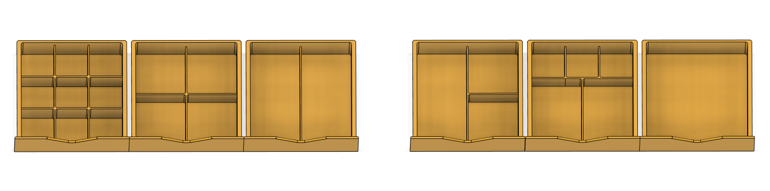 Drawers & Slider by PELU | Download free STL model | Printables.com