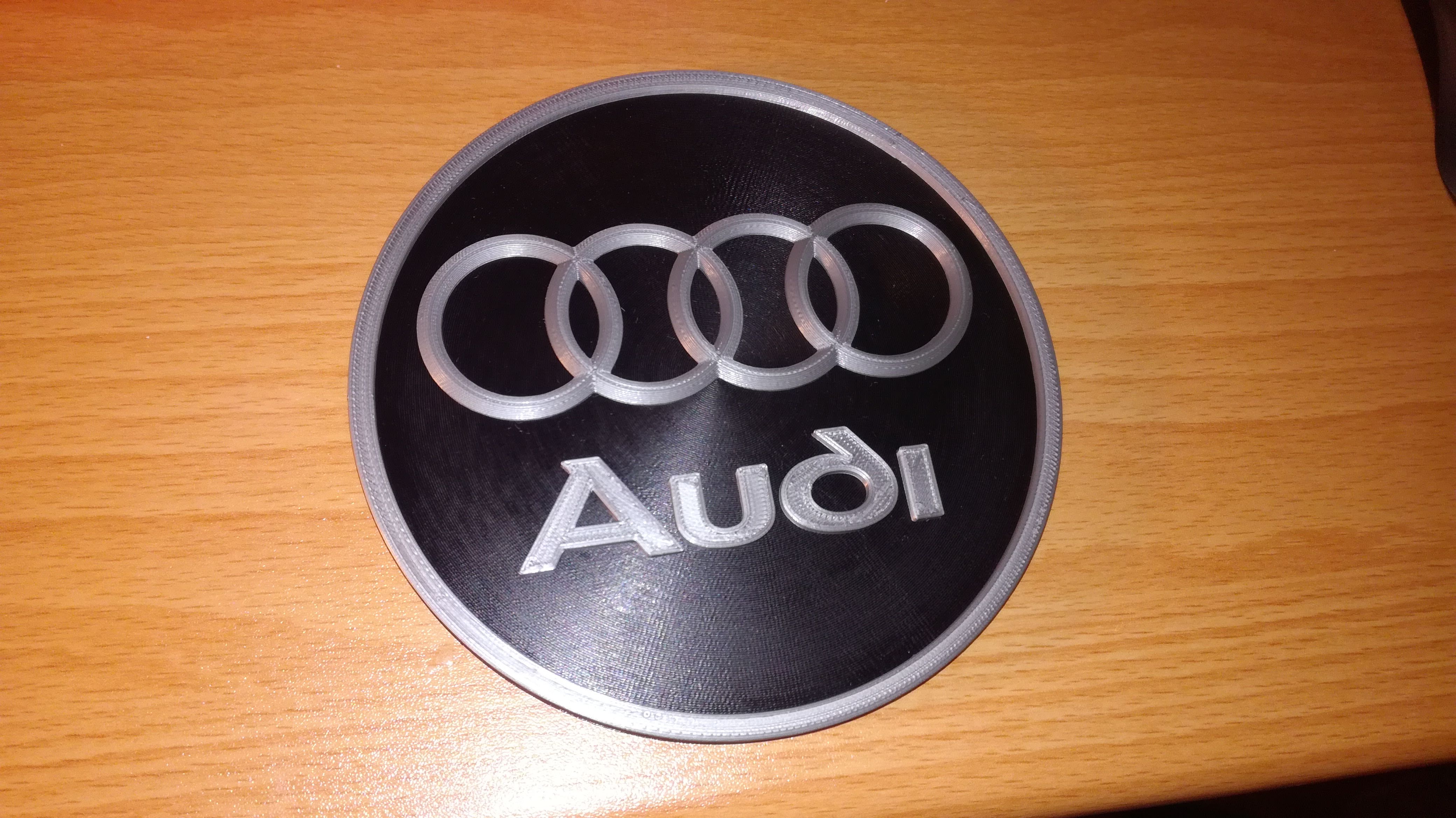 Audi coaster by Wladis | Download free STL model | Printables.com