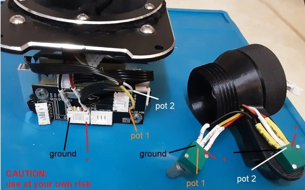 Lever n°4 for Virpil Joystick Grips by Joker_G | Download free STL ...