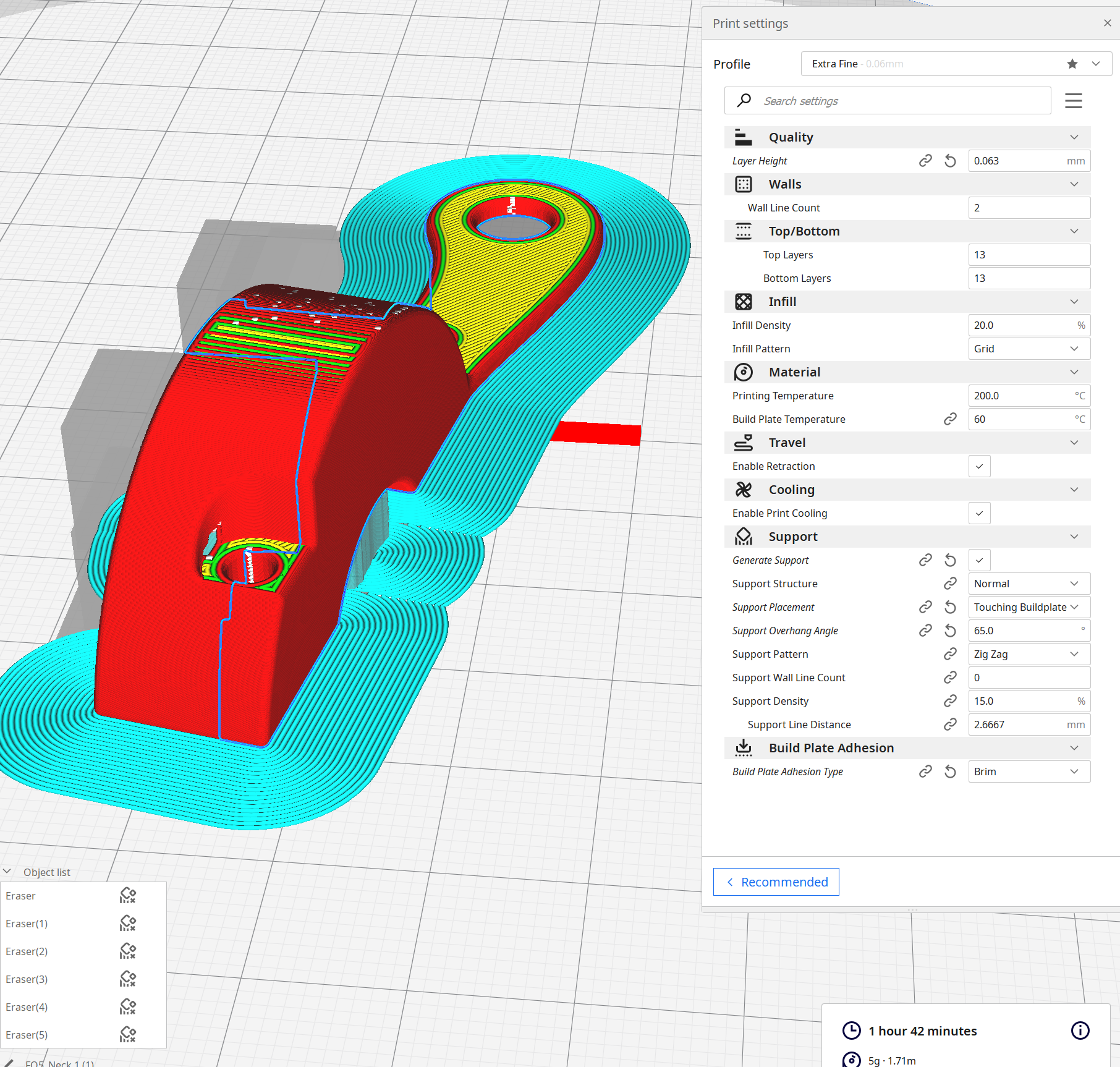 Lever n°4 for Virpil Joystick Grips by Joker_G | Download free STL ...