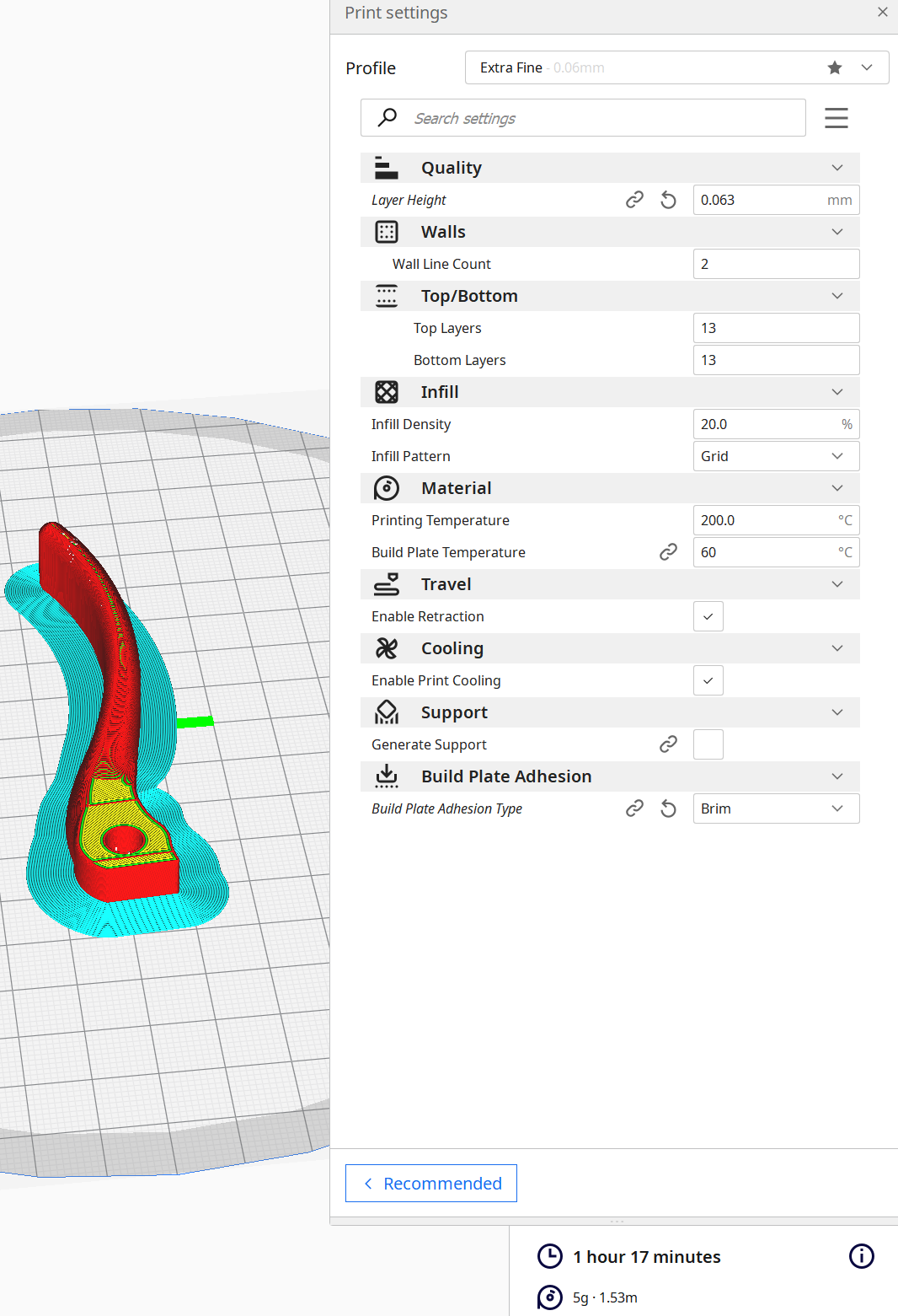 Lever n°4 for Virpil Joystick Grips by Joker_G | Download free STL ...
