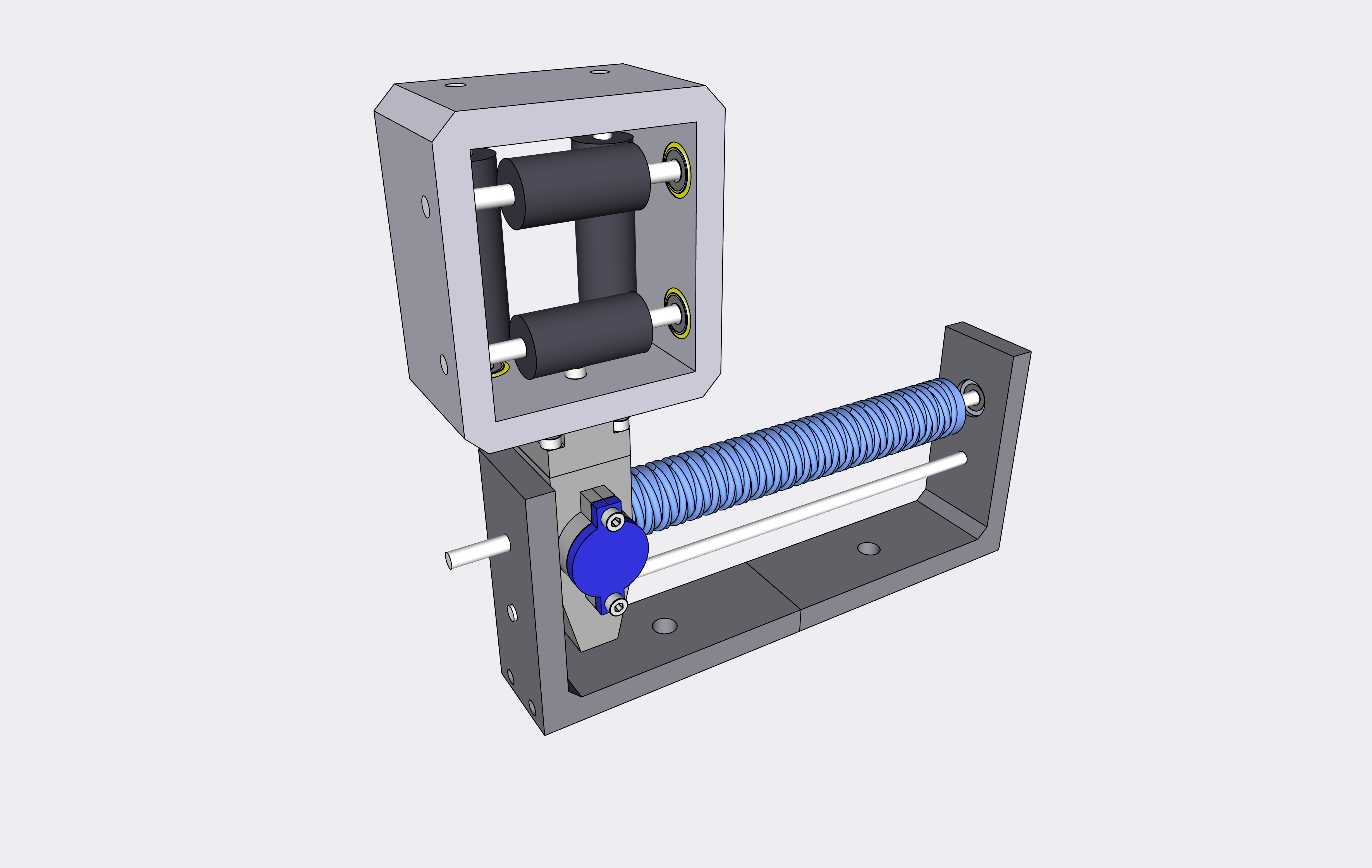 Self Reversing Guide Screw For Cables Hoses Etc By Bruncione