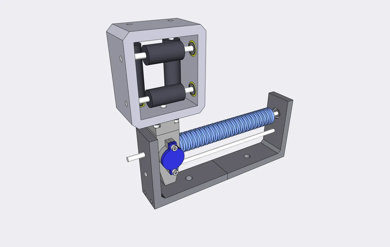 Self reversing guide screw for cables, hoses etc. by Bruncione ...