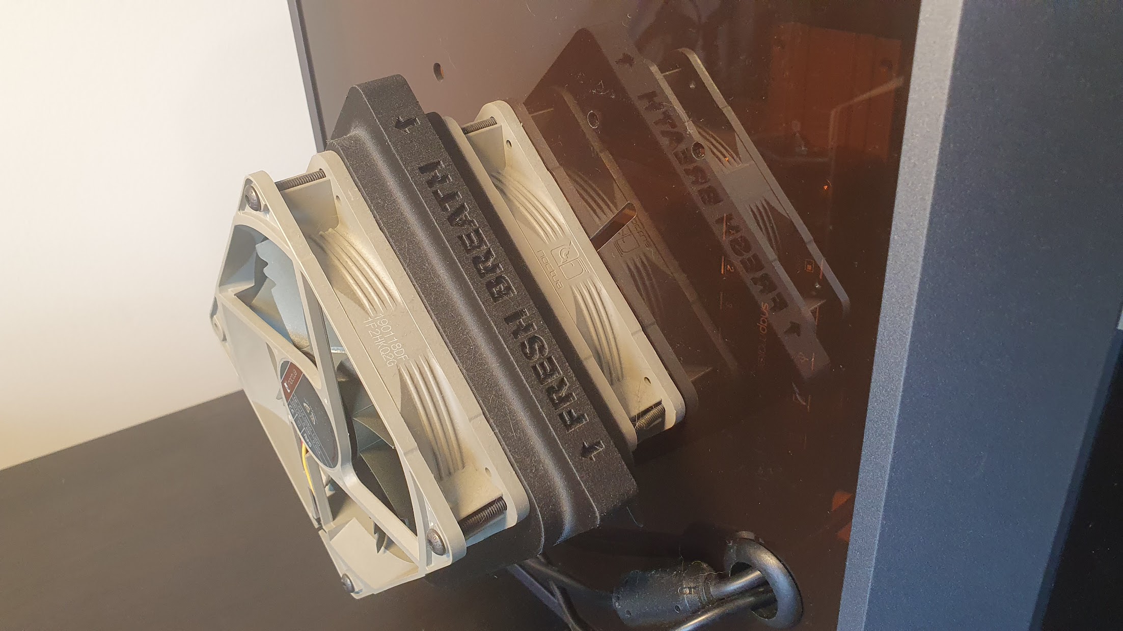 Air filter / Extractor module by ByteSlinger | Download free STL model ...