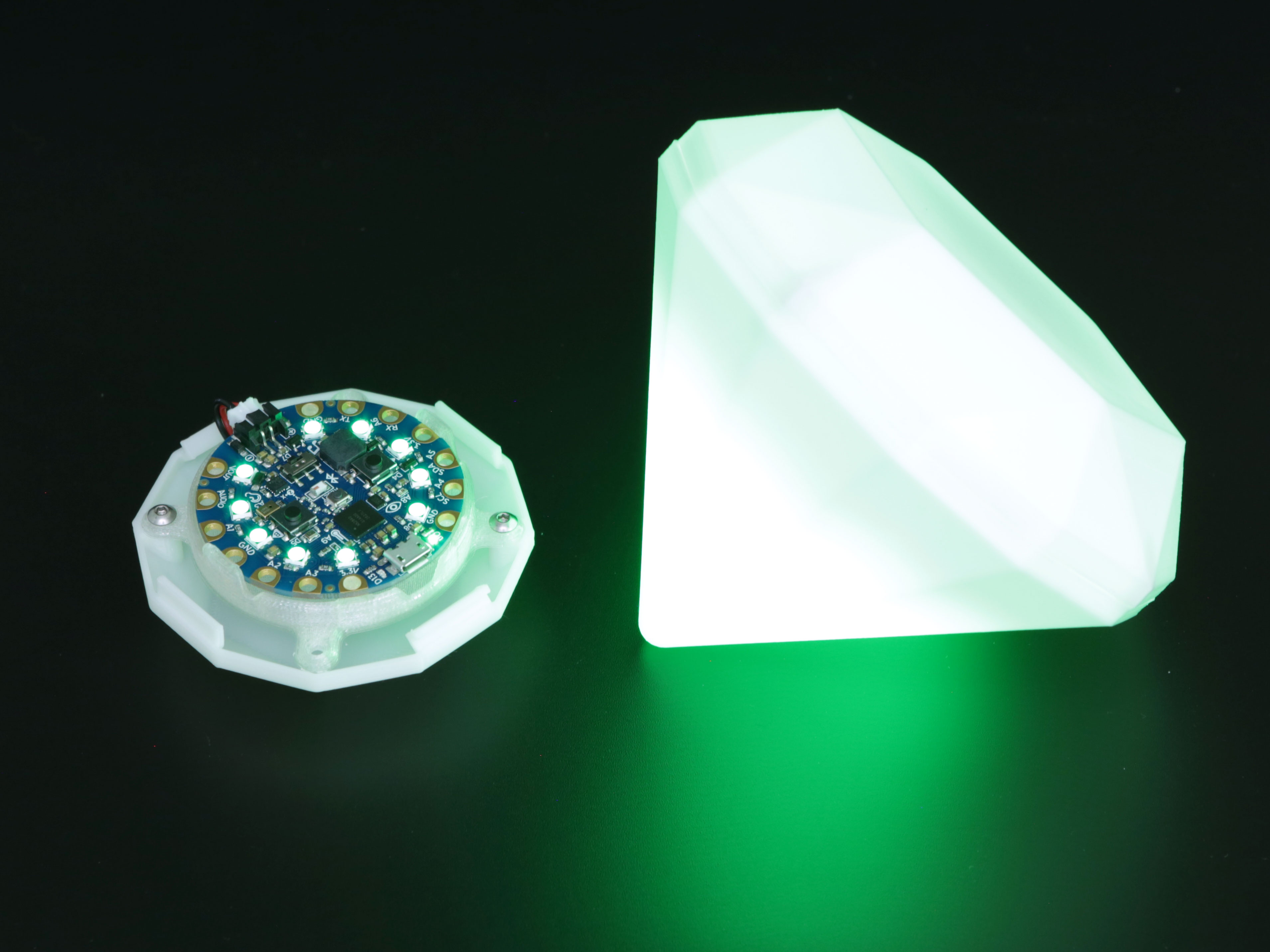 LED Emeralds by Adafruit | Download free STL model | Printables.com