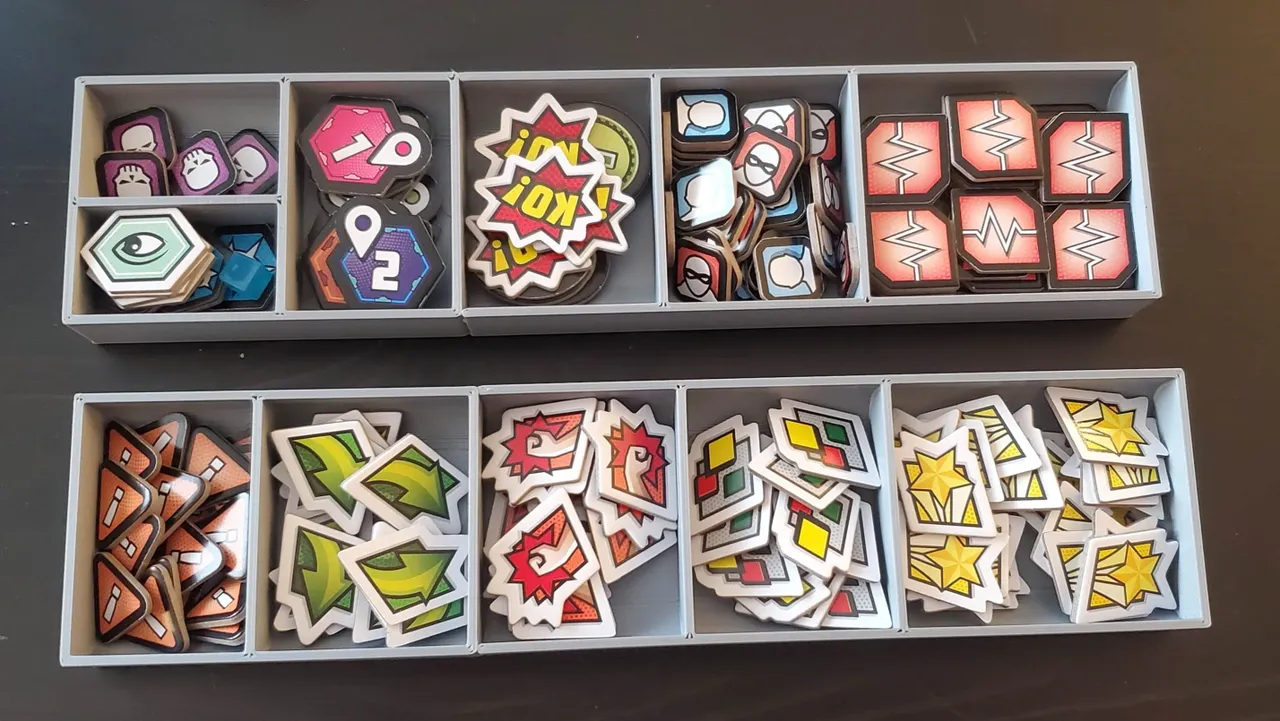 Marvel United (Season 1 & 2) Miniatures Box Insert by tshelley ...