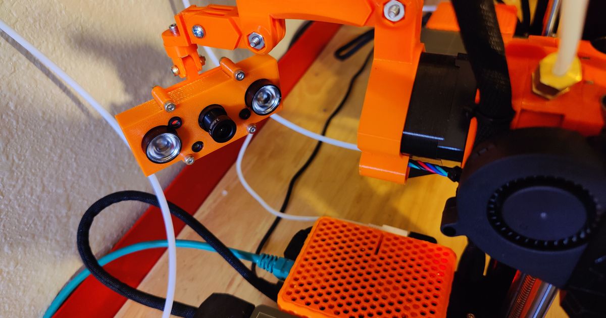 Prusa Mini Z-Axis Raspberry Pi IR Camera mount on Rear by 11seashell11 ... Prusa Mini Z-Axis Raspberry Pi IR Camera mount on Rear by 11seashell11 ...