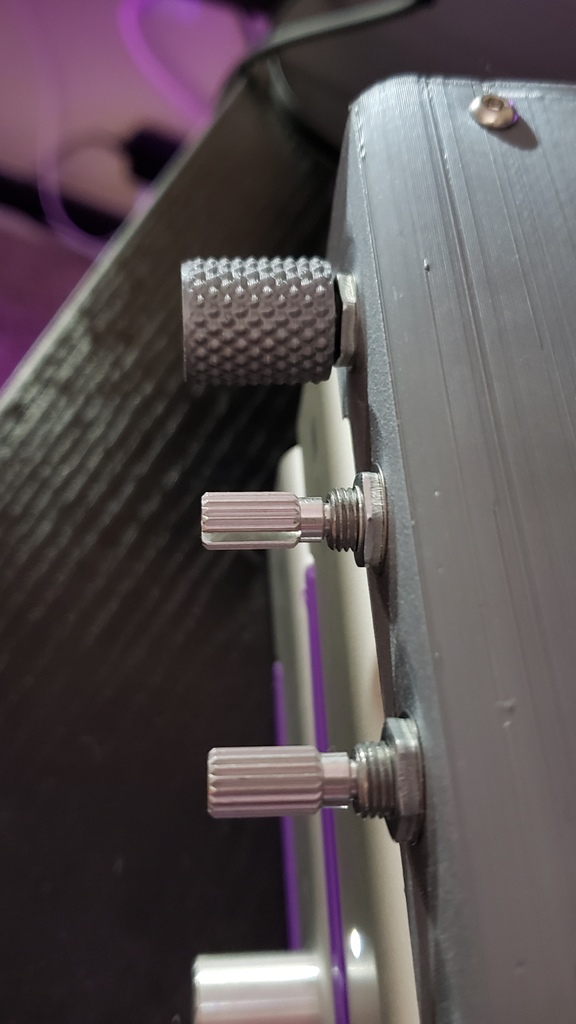 Rotary Encoder Knob - Knurled by Capra-Audio | Download free STL model ...