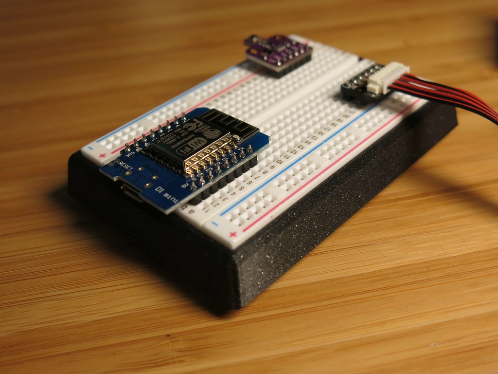 Half Breadboard Base by ElectricCrowbar | Download free STL model ...