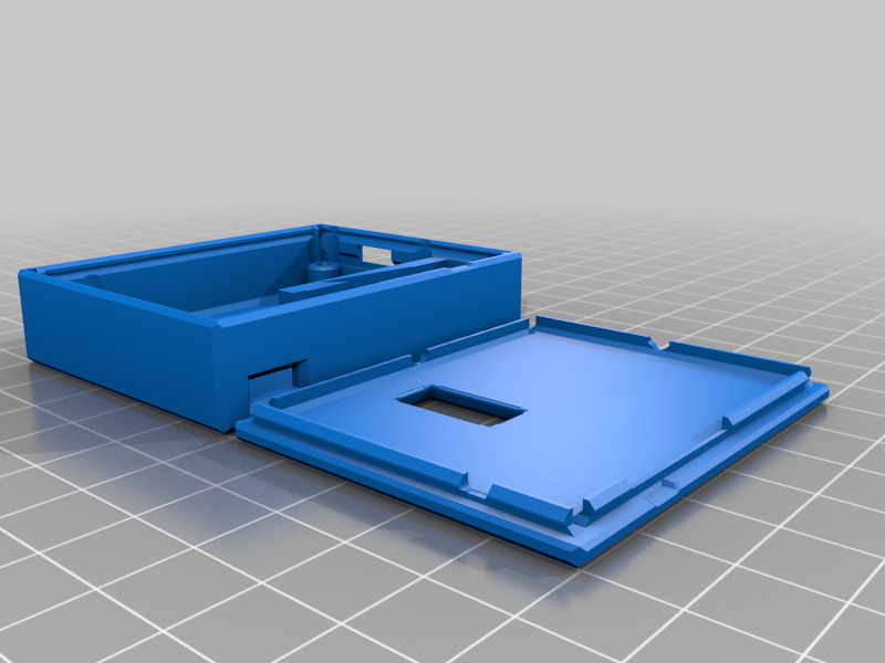 ESP32 DevKit V1 Case with Snappable Lid / Barrel Plug Cutout by Layne B ...