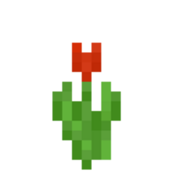 minecraft kličenka tulipán por Luděk | Descargar modelo STL gratuito ...