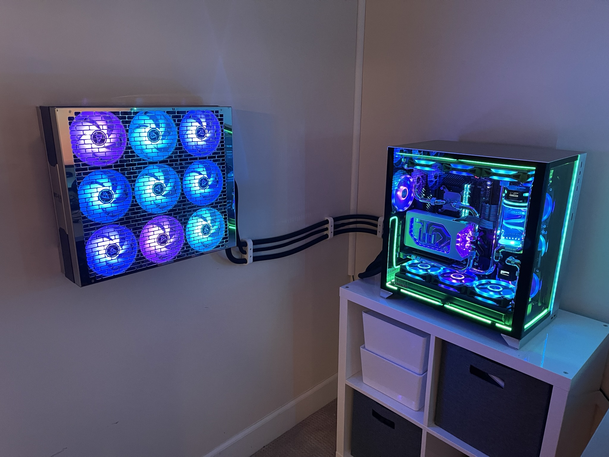 PC External Radiator Tubing & Wiring Bracket by strwbs | Download free ...